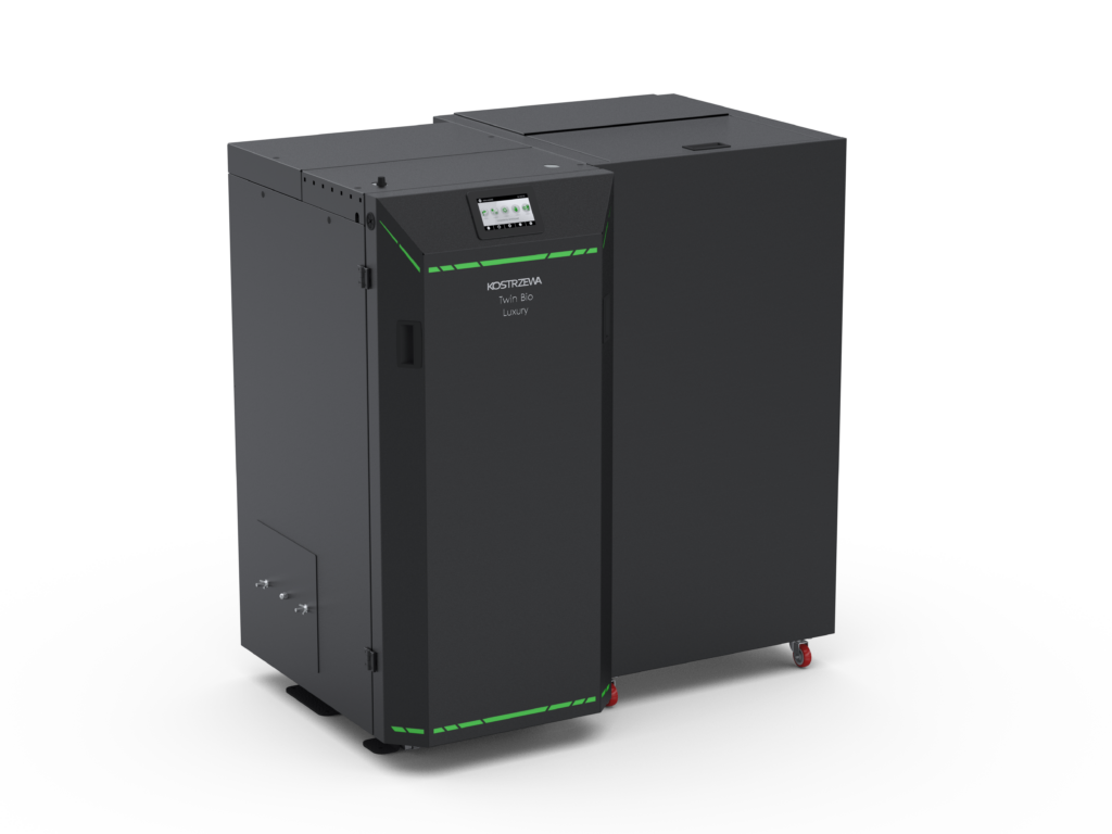 Pelletikatel Twin Bio Luxury Compact 12 kw - Nohetec koduleht